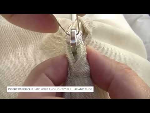 How To Open Child Safety Zipper
