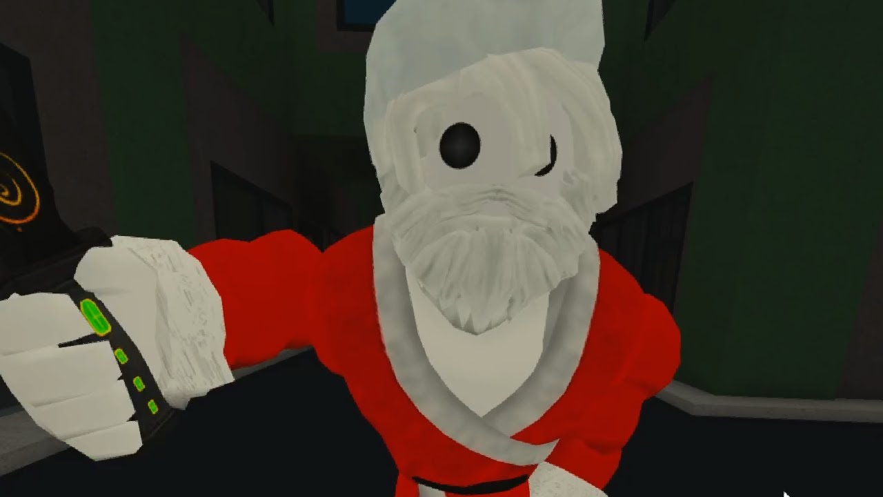 ROBLOX BAKON SANTA JUMPSCARE - Roblox Bakon Piggy New Update - YouTube