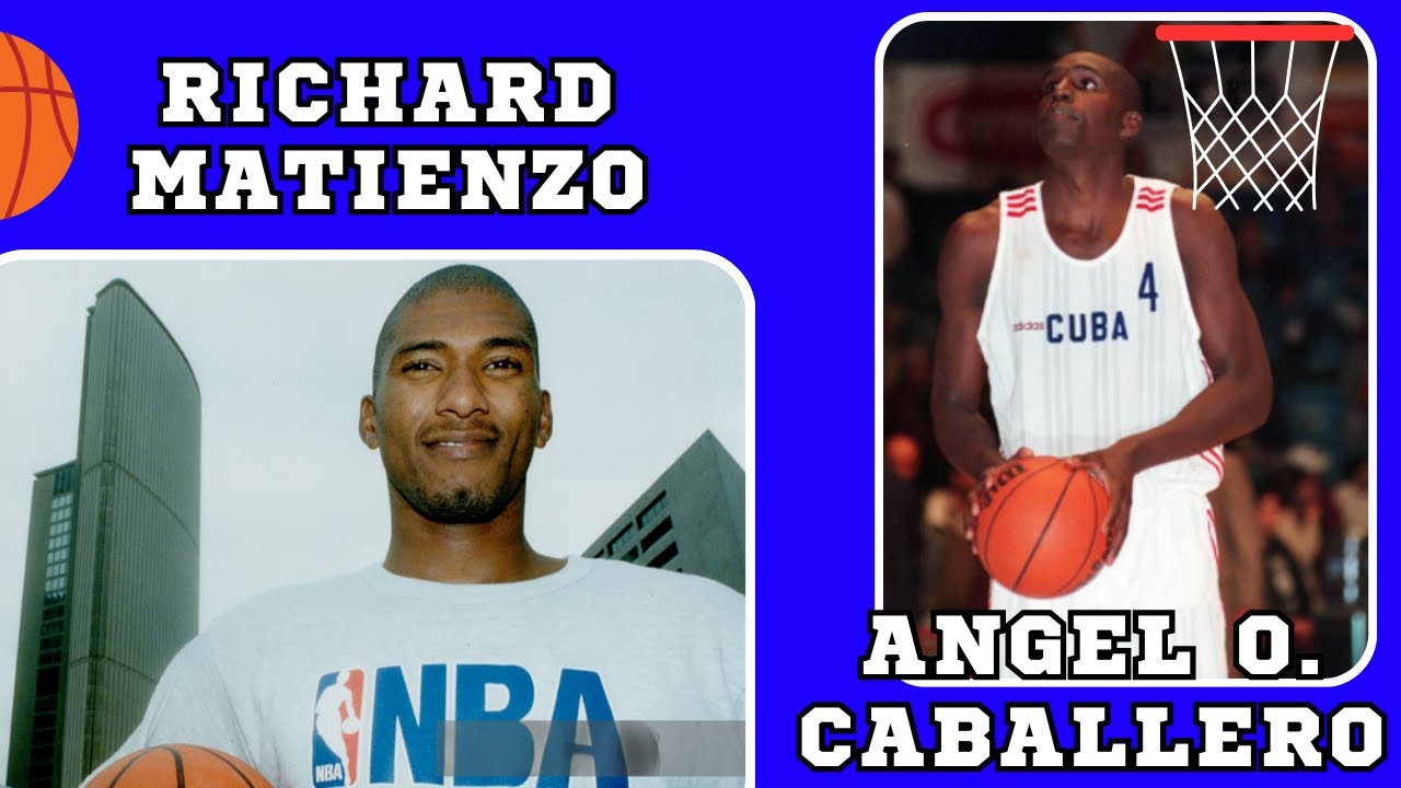 ANGEL OSCAR CABALLERO & RICHARD MATIENZO; Baloncesto Cuba Grandes ...