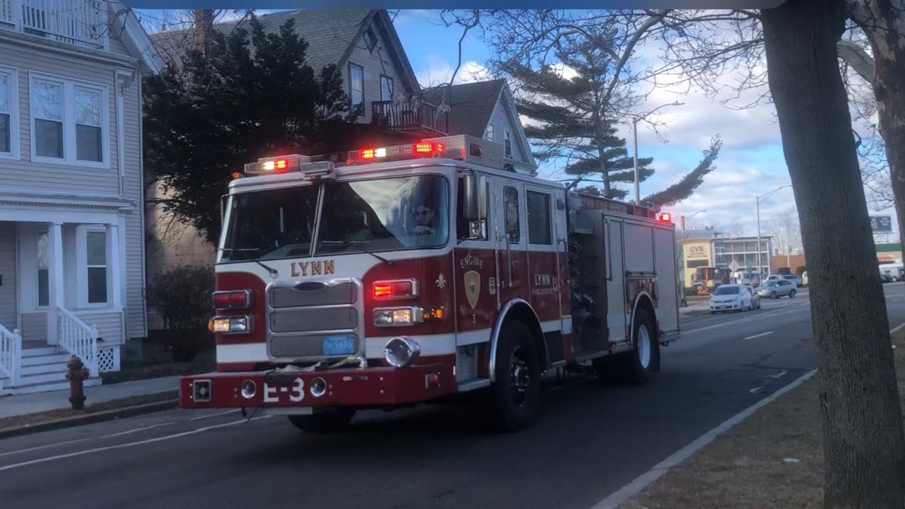 Engine 3 responding to a medical call (2-11-23)+Q2B - YouTube