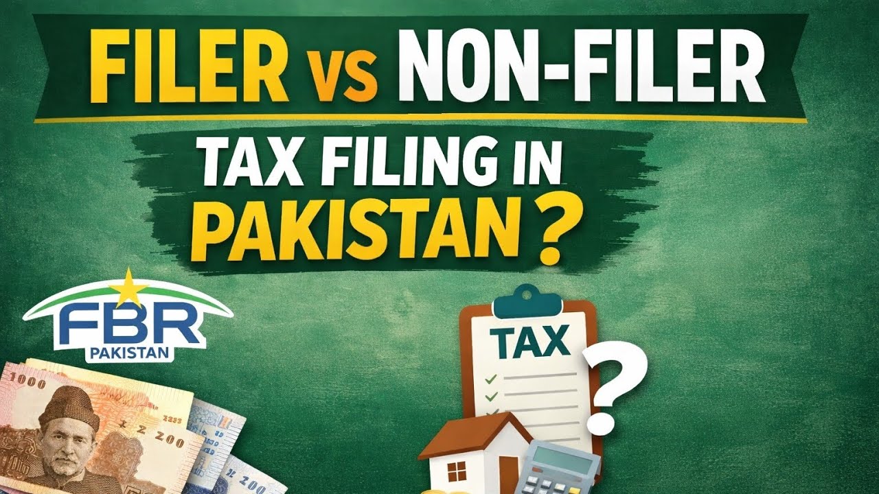 Difference Between Filer and Non-Filer in Pakistan | What Is Tax Filing ...