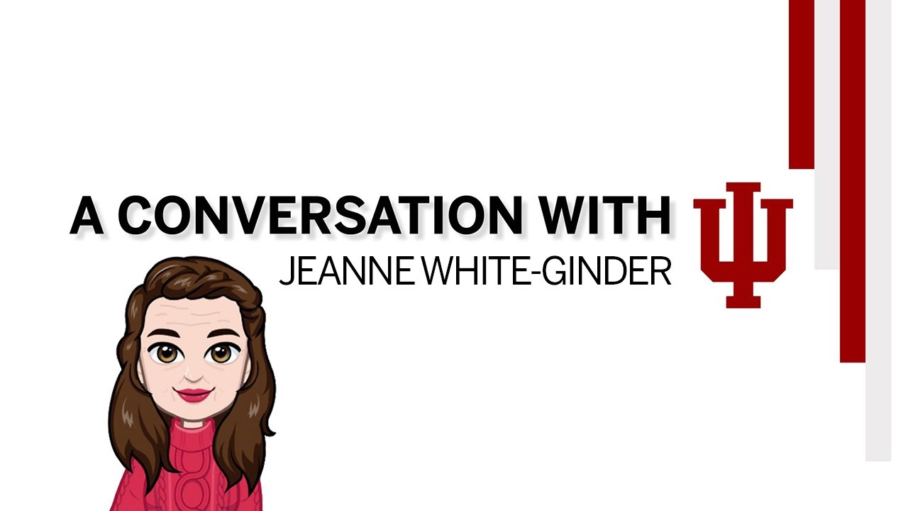 A Conversation with Jeanne White-Ginder - YouTube