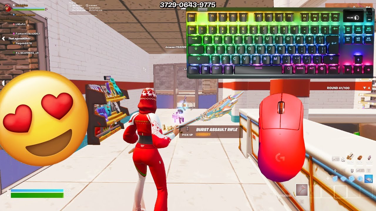 $5000 PC Setup | Tilted Towers Fornite ASMR - YouTube