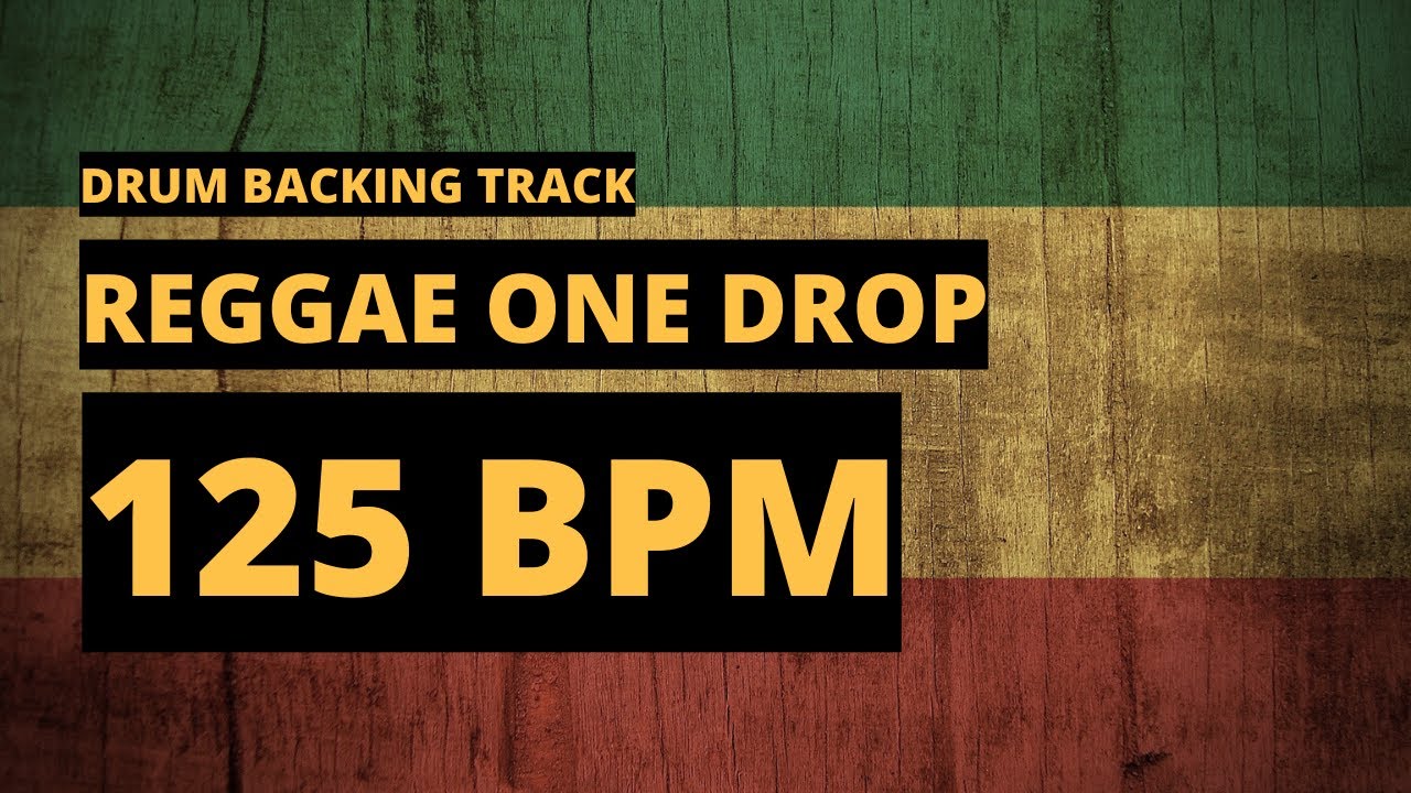 Reggae One Drop Backing Track | Drum Metronome | 125 BPM - YouTube