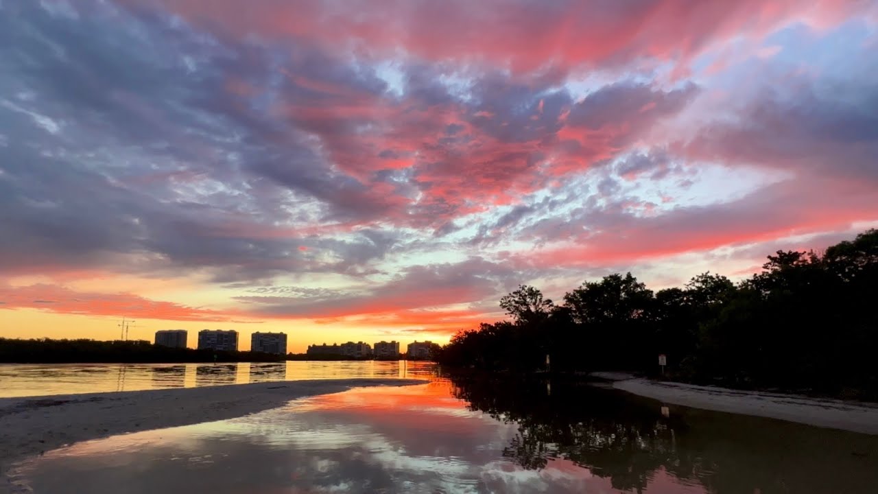 A Spectacular Sunrise in North Naples, FL 08/03/23 - YouTube