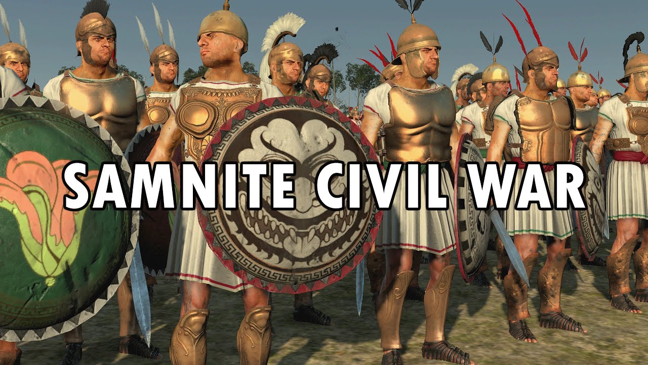 Samnite Civil War - Multiplayer Battle - Total War Rome 2 - YouTube