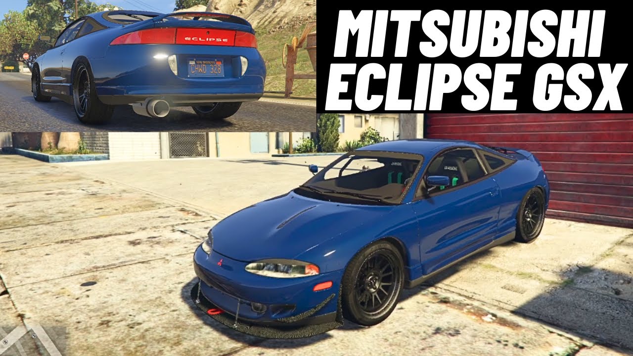 Mitsubishi Eclipse GSX Cruising The City | GTA 5 Car Mods - YouTube