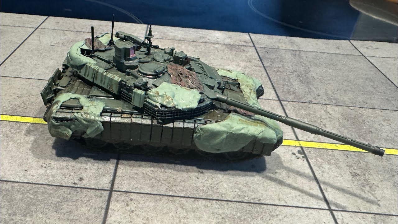 1/72 T-90M PRORYV-3 TANK. A flawed tank? Russian Army Modern Tank. 3D ...