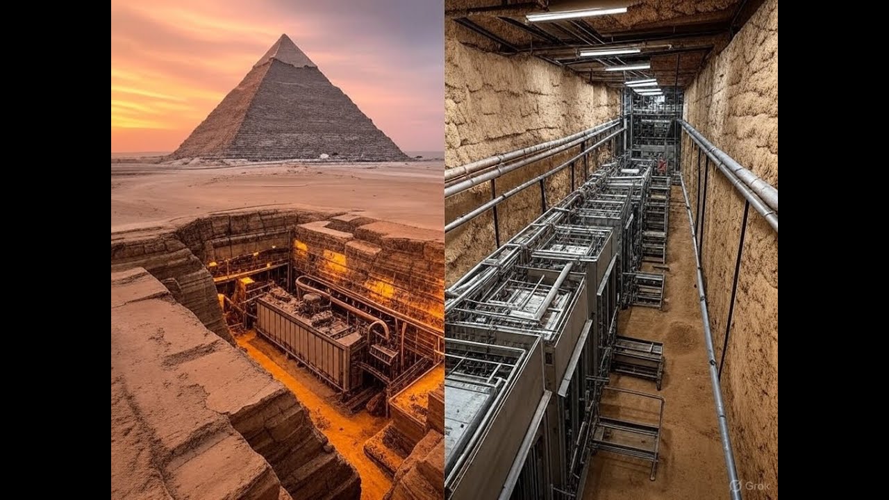 Massive Coil-Like Features and Voids Under Giza Pyramid - Ancient ...