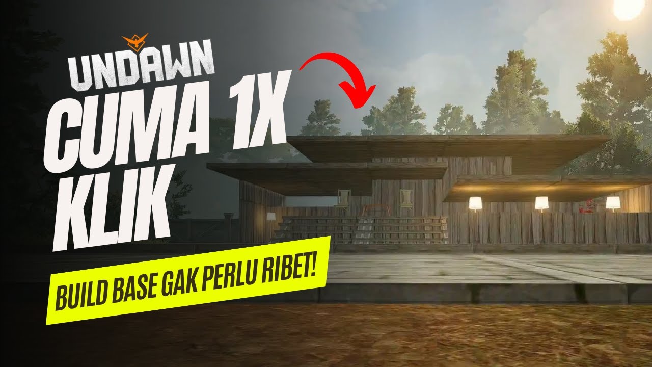Cara Build Rumah Di Undawn Hanya 1x Klik! | Undawn Garena - YouTube
