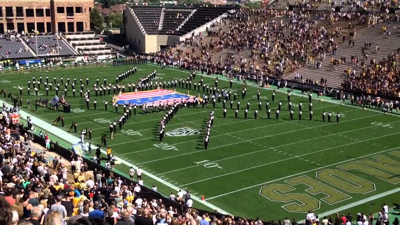 CU Boulder Golden Buffaloes Marching Band - YouTube