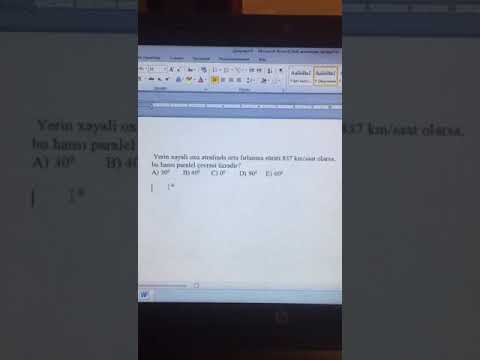 COĞRAFİYA - MİQ və SERTİFİKASİYA sual izahı I hissə, müəllim: Asif Əliyev