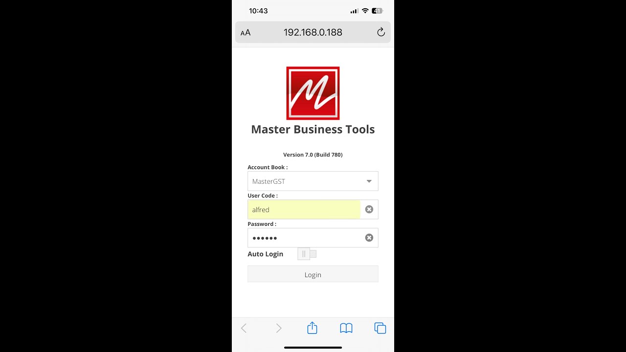 Master Mobile Web Business Tools (Master Accounting Software) - YouTube