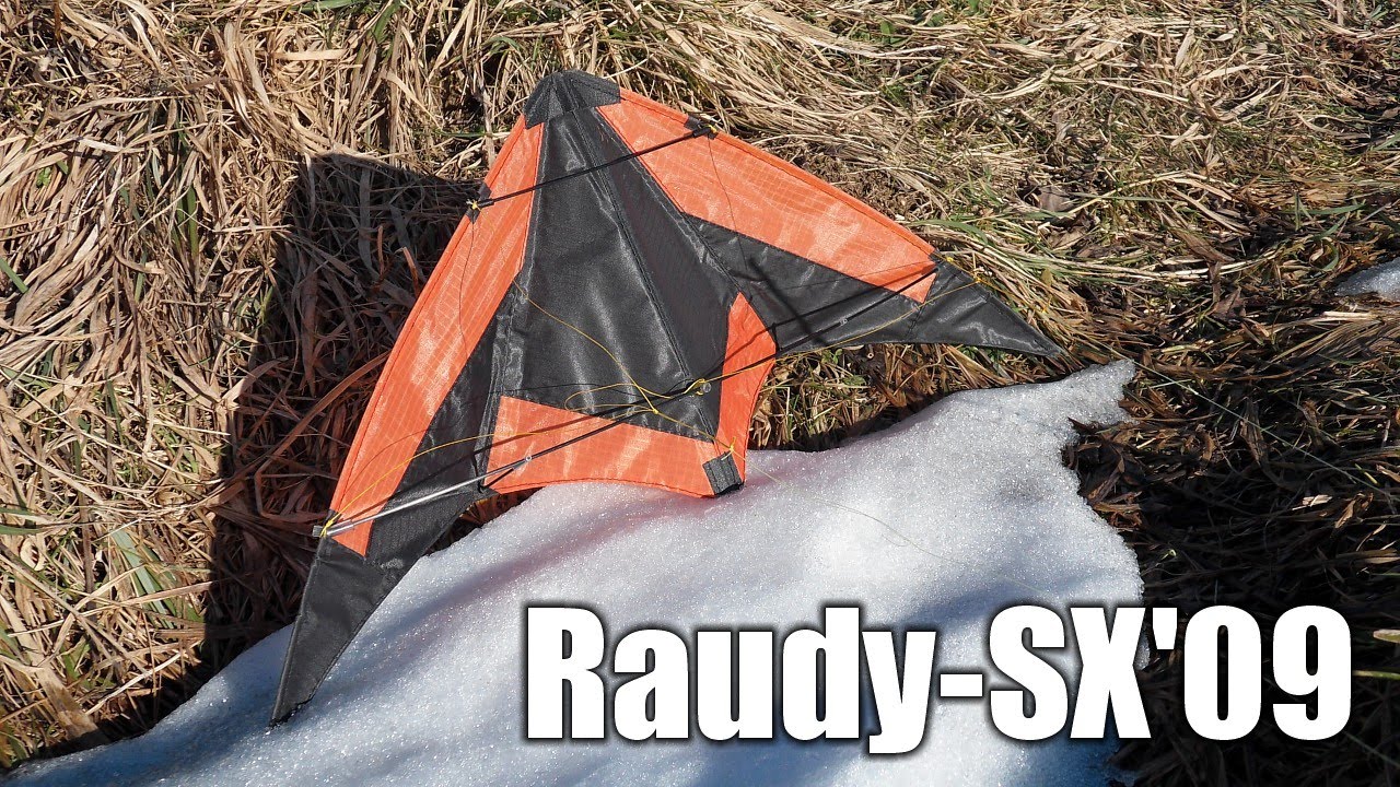 Raudy-SX '09 / TFJ micro-kites :: mini stunt kite - YouTube
