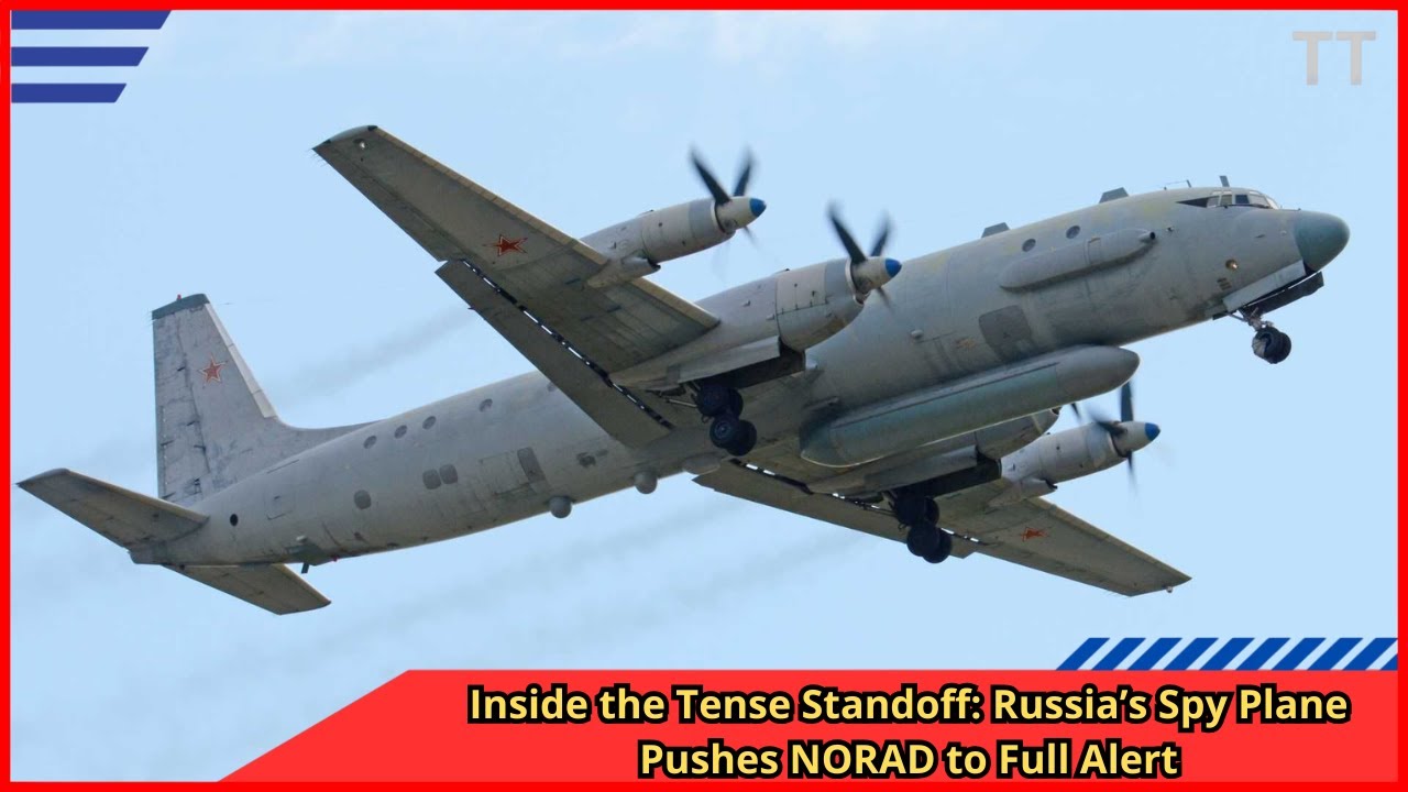 Russian Il 20M Spy Plane Tracked Near Alaska NORAD Intercepts - YouTube