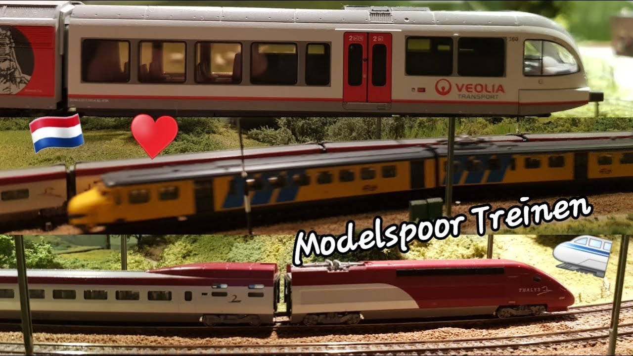 Modelspoor miniatuur treinen (videoclip) - YouTube