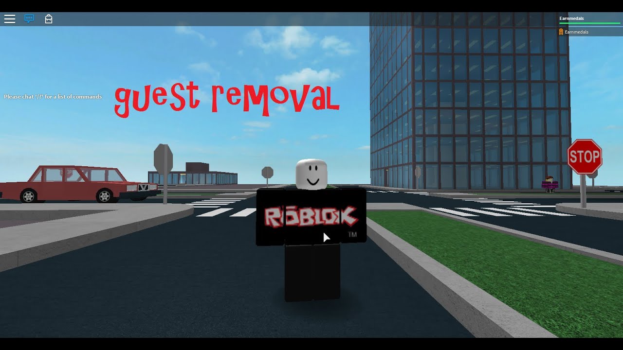 Guest Removal - Roblox Machinima - YouTube