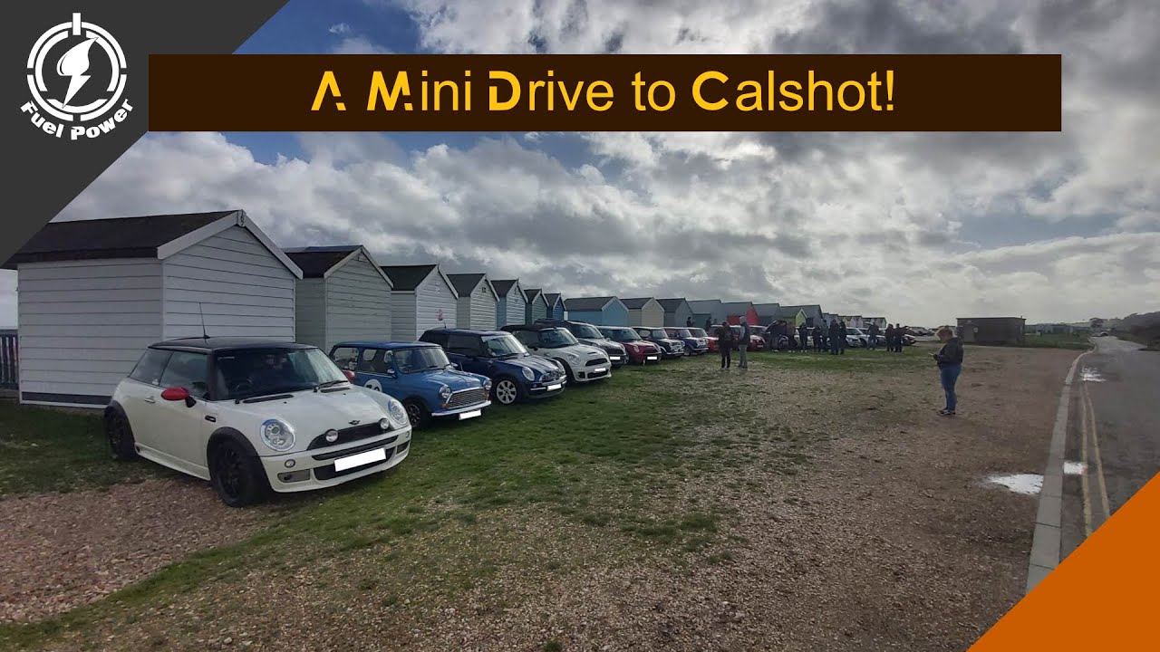 Minis Go To Calshot! - With Hampshire Mini Owners Club - YouTube