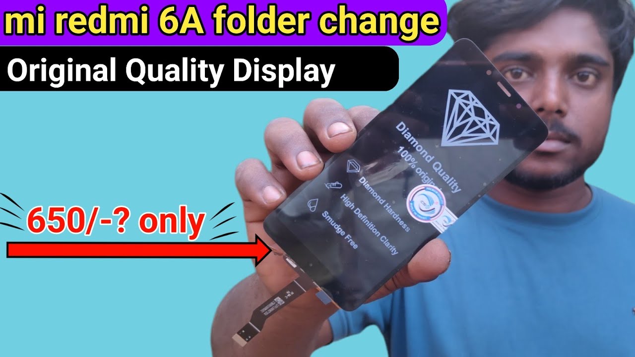 mi redmi 6a touch screen replacement | redmi 6a display change | redmi ...