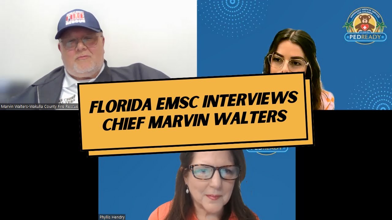 Florida EMSC Interviews Chief Marvin Walters - YouTube