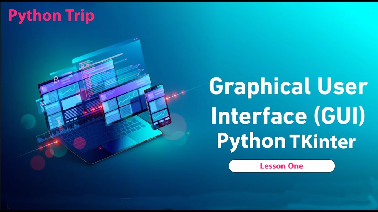 الدرس الاول الواجهات الرسومية Python Tkinter Youtube