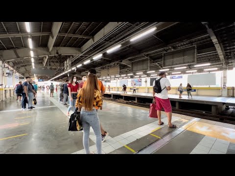 Cubao Walk Through Gateway Mall & Farmers Plaza | LRT2 - MRT Cubao ...