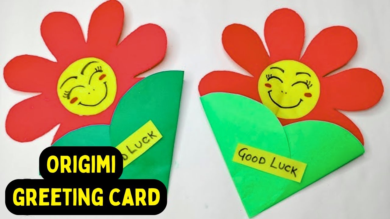 How to create Origami Greeting Card | origami craft #craft #art - YouTube