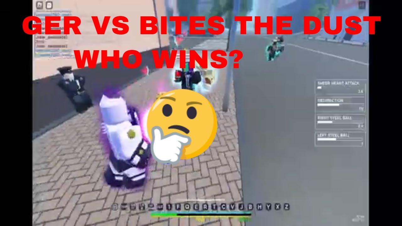 1v1 who wins ger or bites the dust (roblox is unbreakble) - YouTube