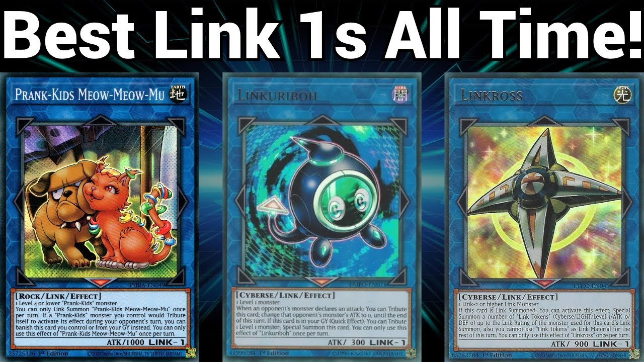 Ranking Every Link 1 Ever in Yu-Gi-Oh! | Link 1s From Best To Worst All ...