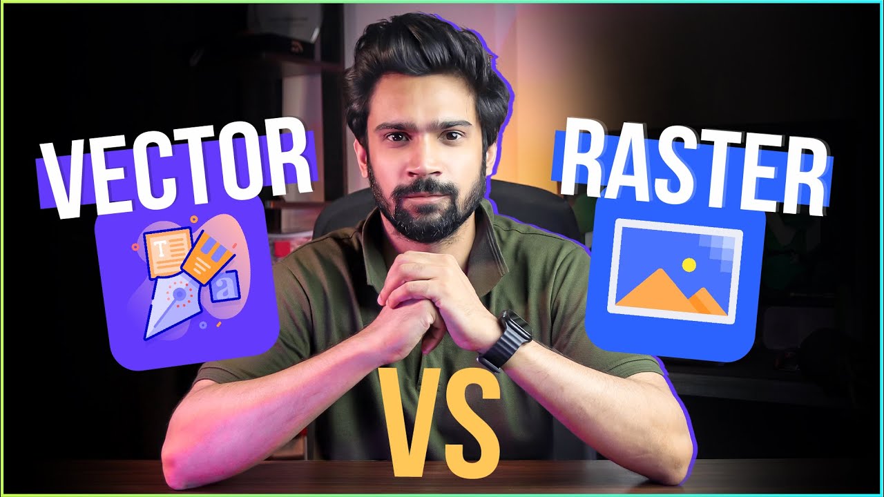 Raster vs Vector Graphics Explained | Graphic Design for Beginners - YouTube