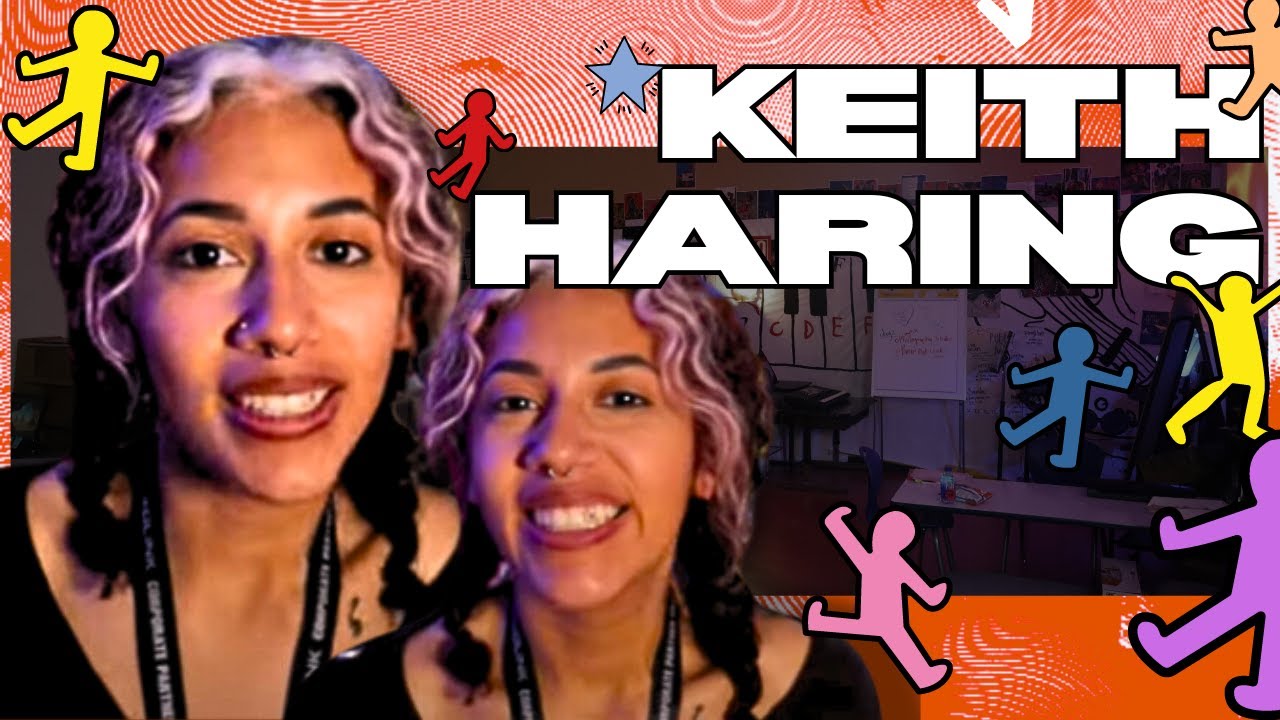 Keith Haring Art Lesson for Kids: Learn to Draw Fun, Dancing Figures ...