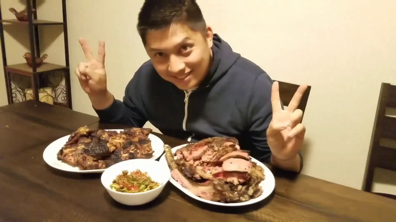 Chilling with cowboy steak - YouTube