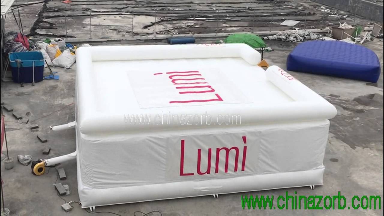 2016 New Custom made Inflatable Big Air Bag Safety Cushion for Stunts ...