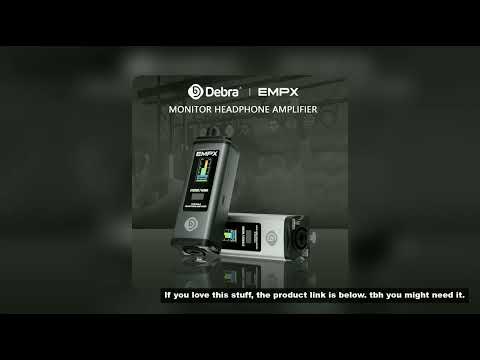 Debra EMPX Professional OTG Stereo Headphone Amplifier, mono/stereo mode switching, built-in headpho