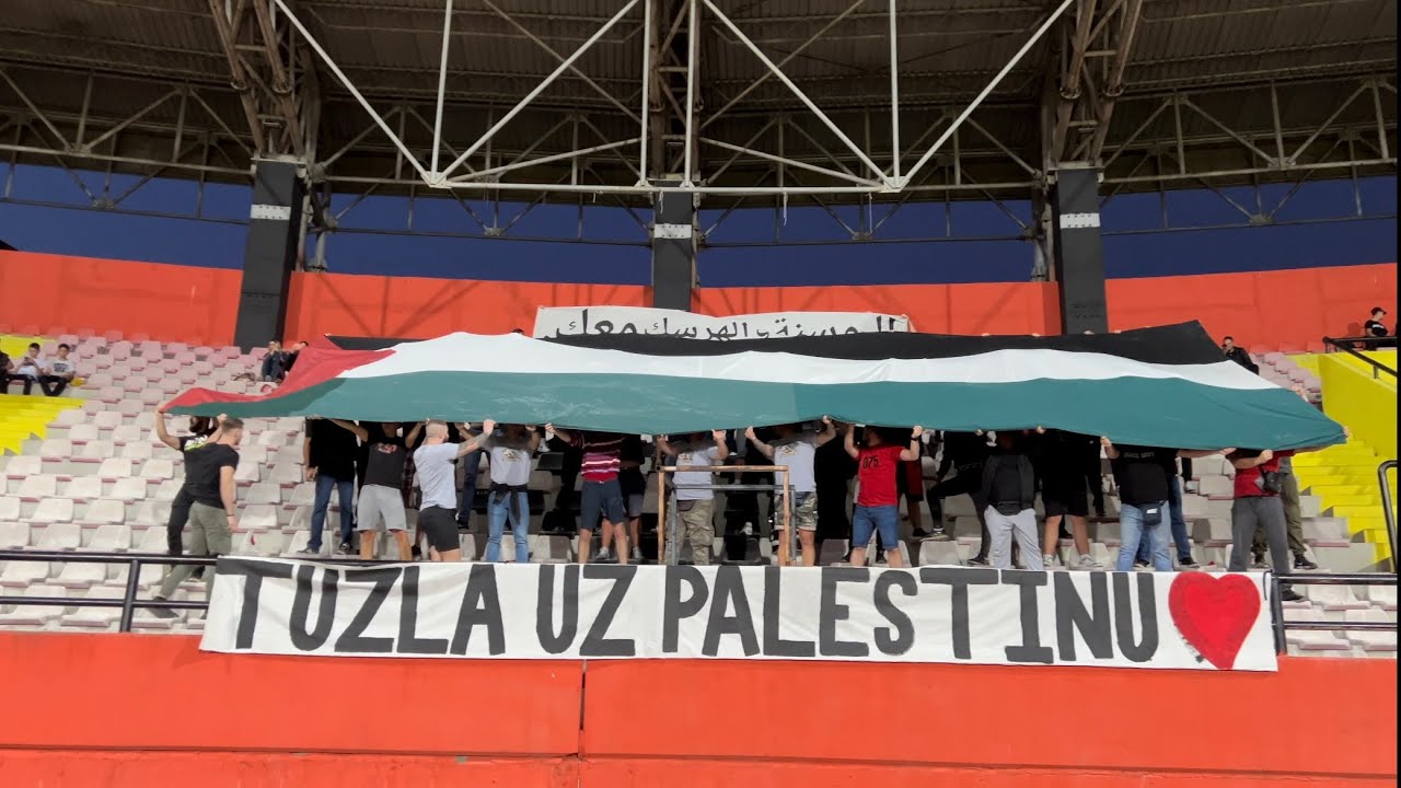 FUKARE TUZLA SUPPORT PEOPLE OF PALESTINE!!! - YouTube