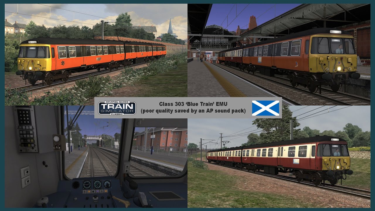 Class 303 EMU (and AP Sound Pack) Review ~ Train Simulator - YouTube