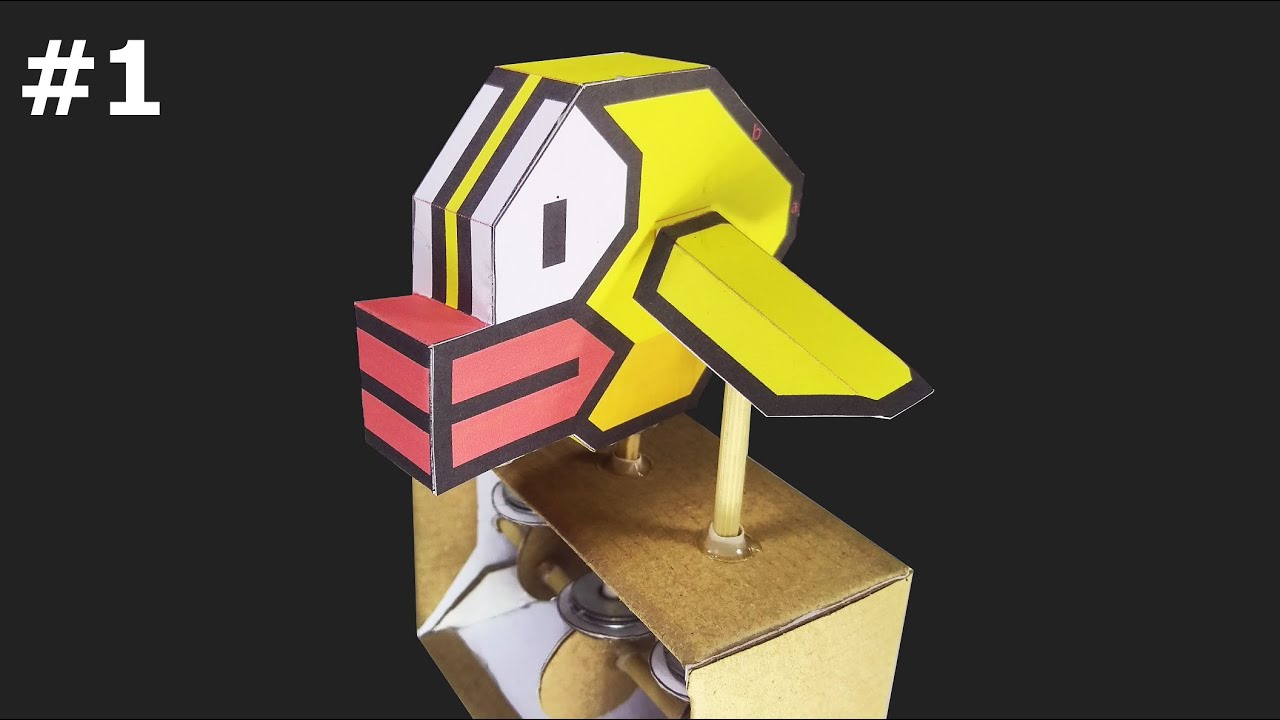 #1 - Flappy Bird | DIY Automata Box - Mô hình automata từ giấy - YouTube