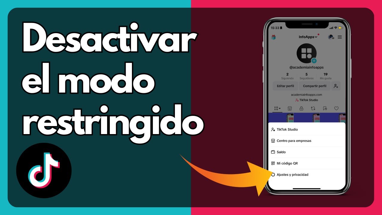 Cómo desactivar el modo restringido en TikTok Tutorial - YouTube