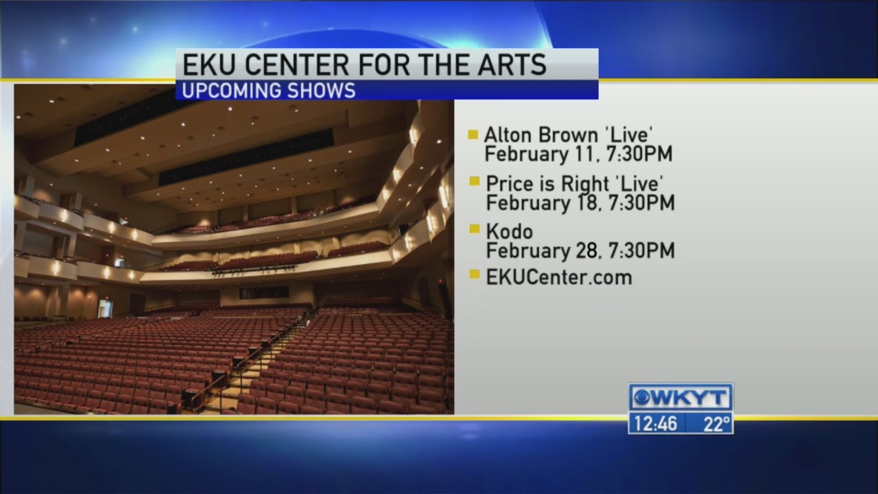 EKU Center for the Arts upcoming shows, Joel Aalberts - YouTube
