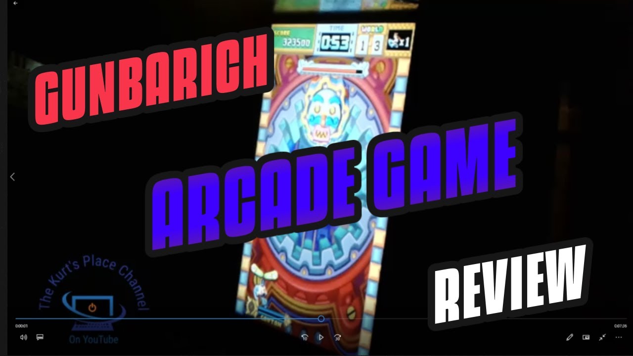 Gunbarich Arcade Game Review - YouTube
