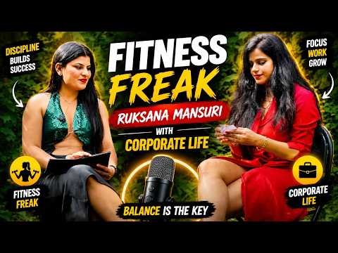 Corporate Girl With a Fitness Addiction! 🔥 Ruksana Mansuri | Real Talk | Red Lip Confession