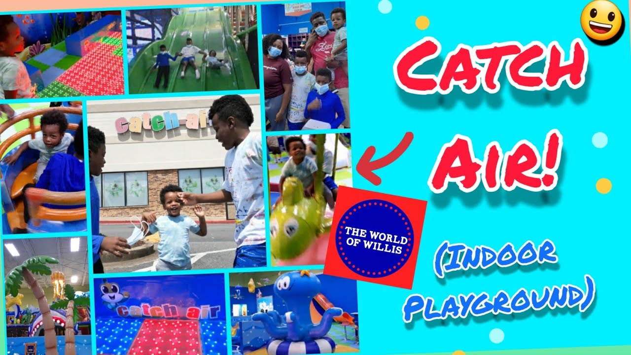 Catch Air!😃 Indoor Playground! FUN, FUN, FUN!🤪 Atlanta Metro! - YouTube