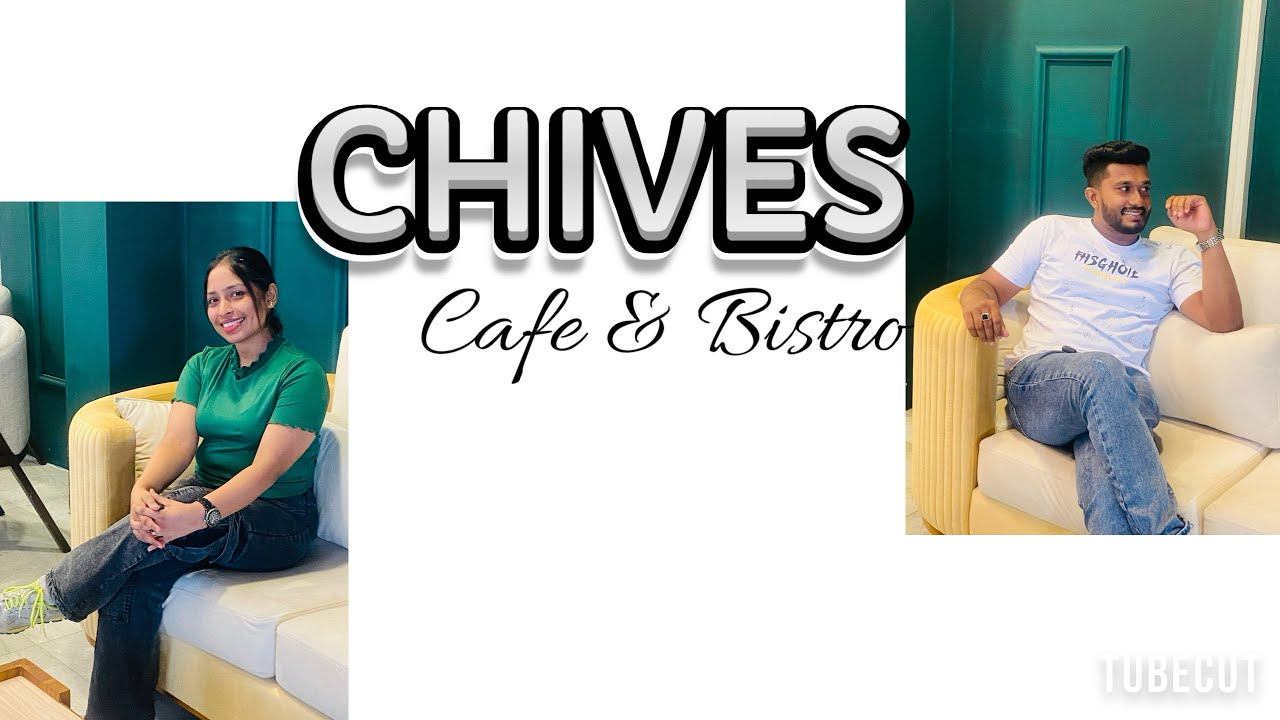 CHIVES Cafe & Bistro restaurant | Nittambuwa ~ 🍽🍝☕| VLOG 12 | Travel ...