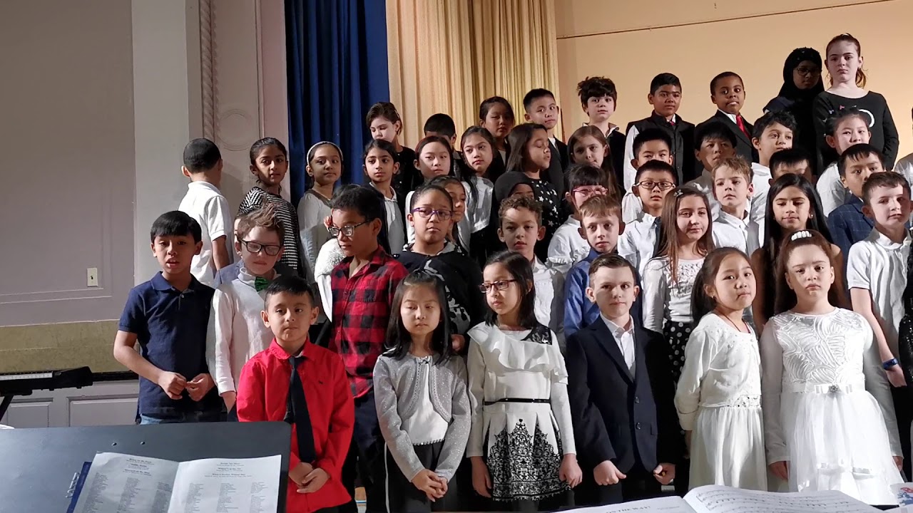PS/IS 119 Winter Concert GRADE 3 CHORUS - YouTube