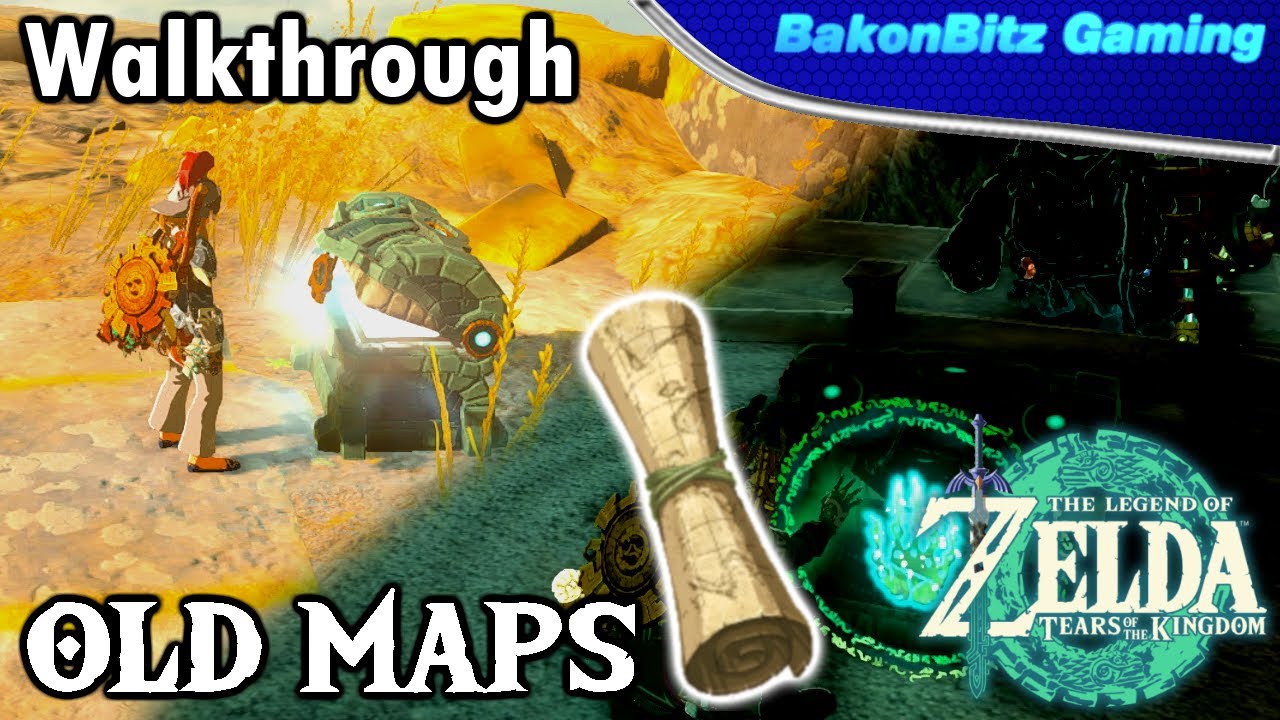[Walkthru] The Legend of Zelda: Tears of the Kingdom - Old Maps - YouTube