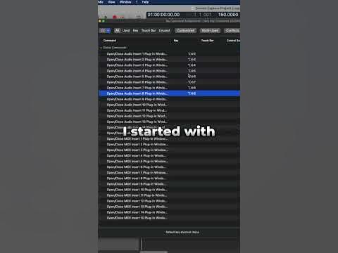 Quickly open / close plugins with key commands in Logic Pro! #logicpro #logicprox # ...