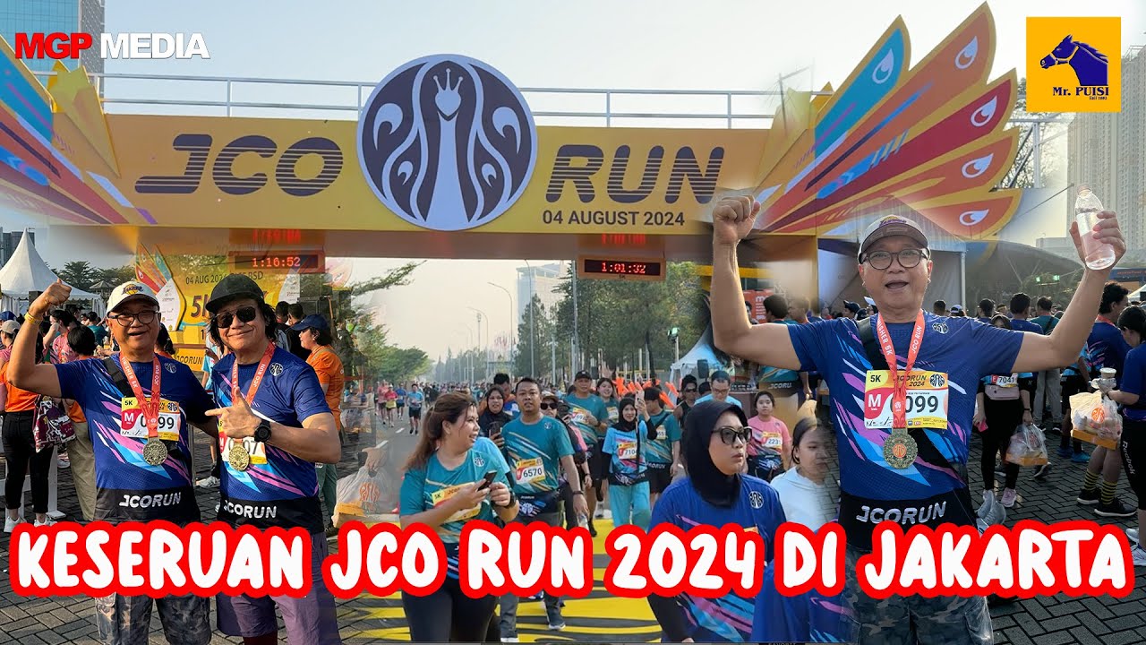 KESERUAN JCO RUN 2024 DI ICE BSD - YouTube