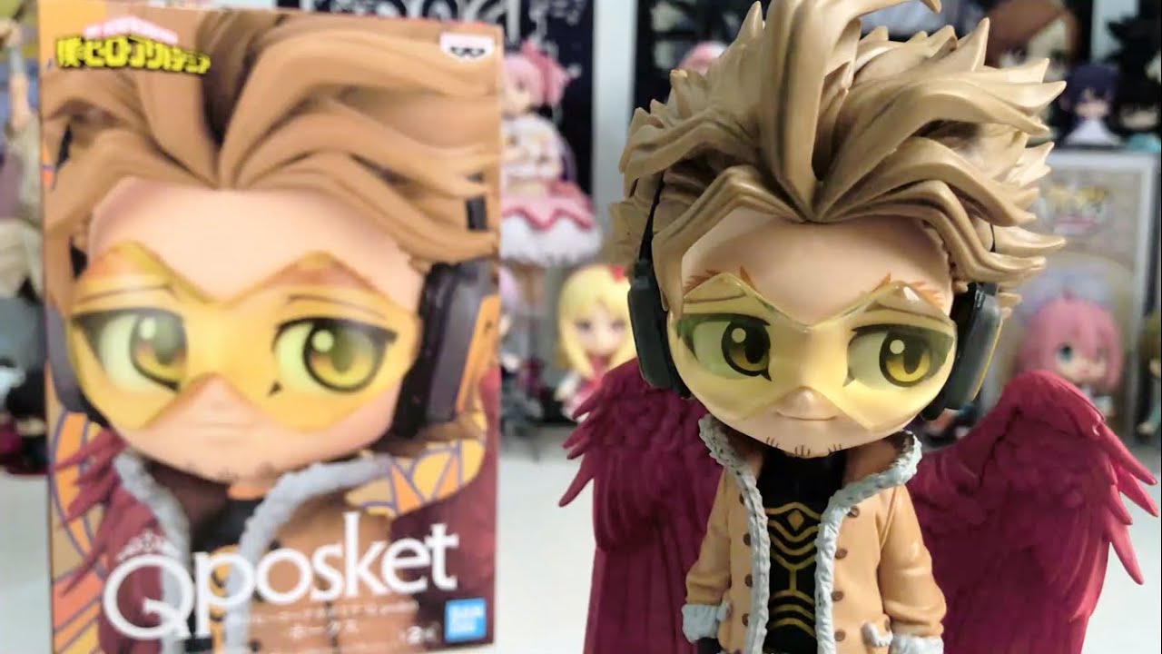 [UNBOXING ] My Hero Academia Q Posket Hawks (Ver. A) | Boku no Hero ...