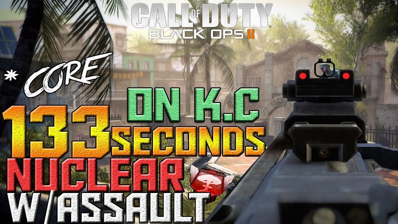 BO2: Fast Assault Nuclear on Kill Confirmed - YouTube