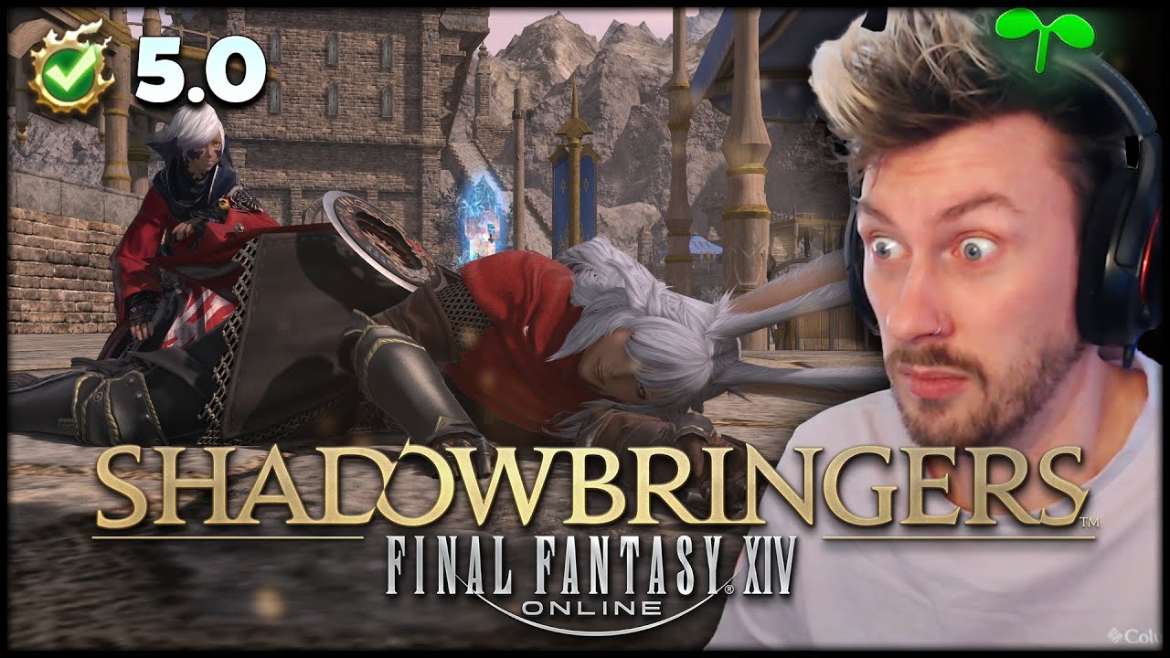 🌱 We found a Trolley! Sprout's FIRST TIME Shadowbringers MSQ Continued ...